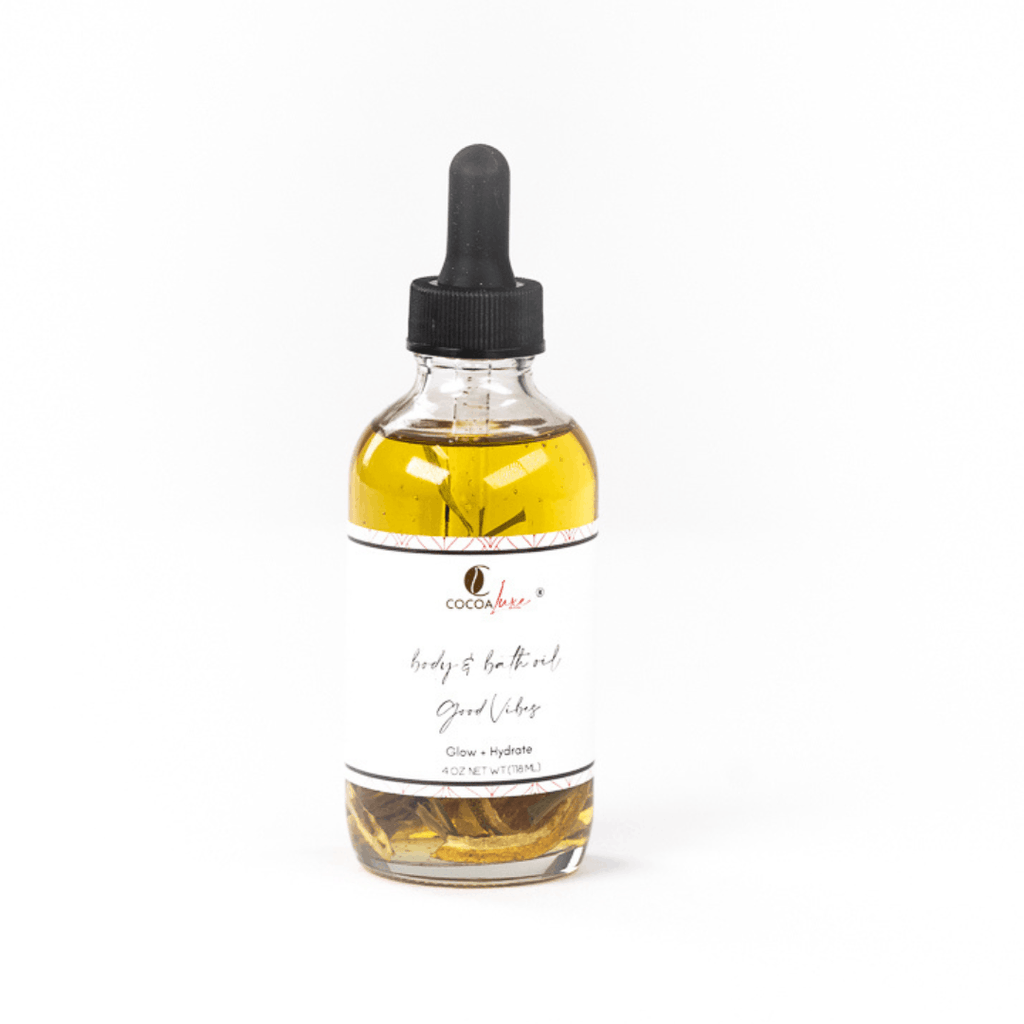 Luxury Bath And Body Oil (4oz) | Glow-Inducing | CocoaLuxe