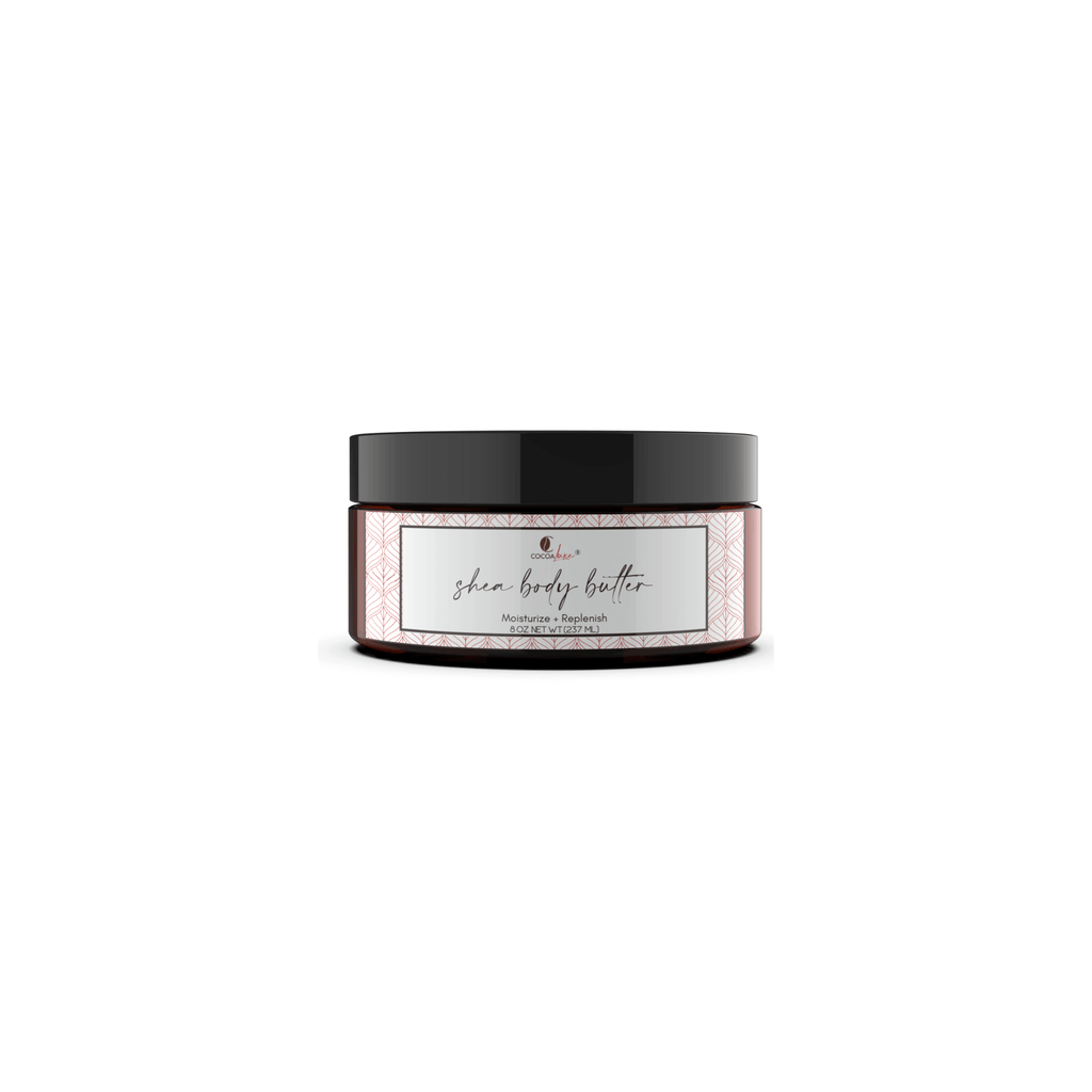 Shea Butter Body Butter (8oz) | Double-Whipped Moisture | CocoaLuxe