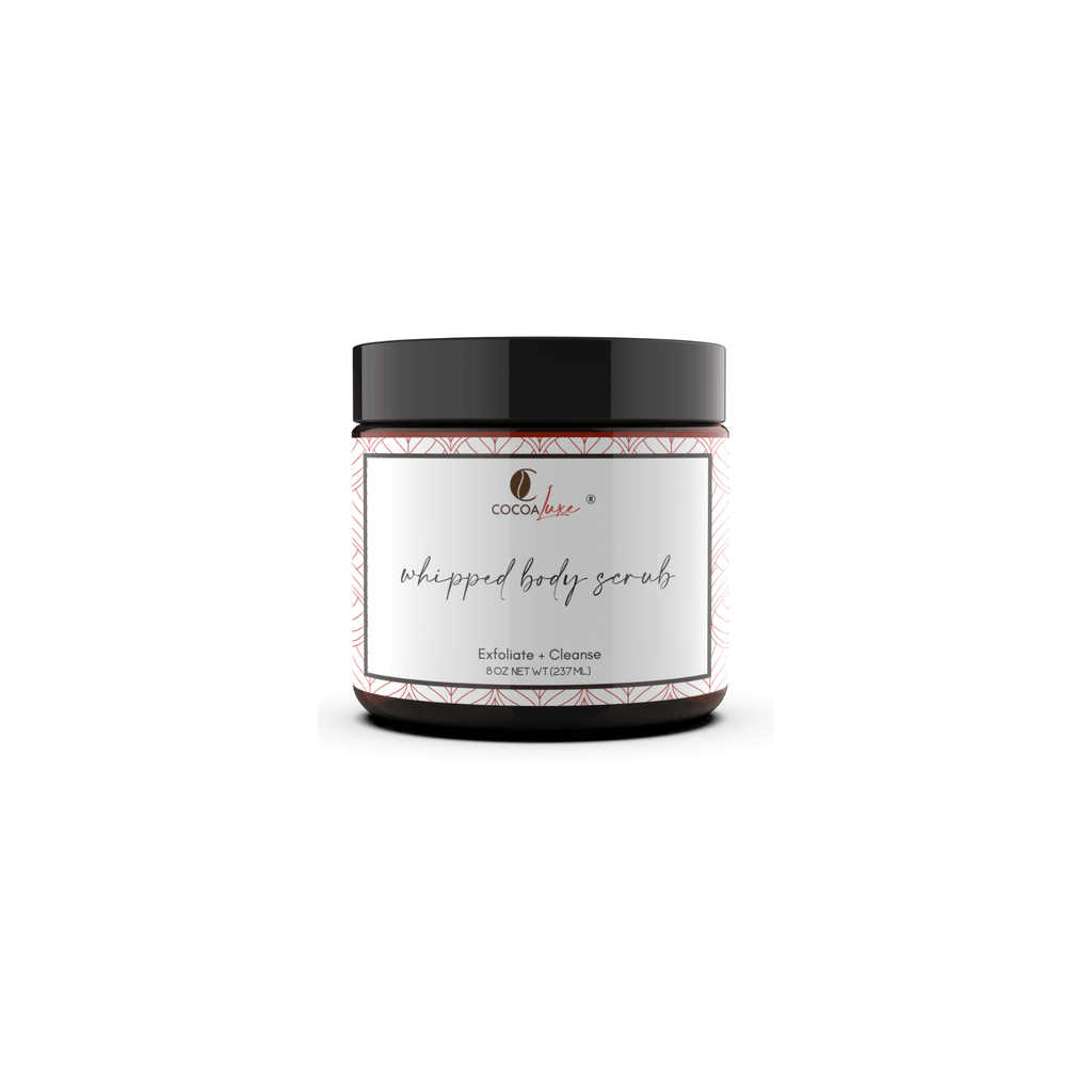Whipped Body Scrub (8oz) | Soft, Foamy Exfoliation | CocoaLuxe
